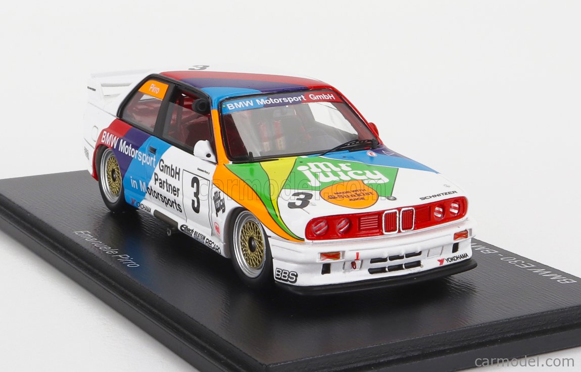SPARK-MODEL SA226 Scale 1/43 | BMW 3-SERIES (E30) TEAM SCHNITZER N 3 ...