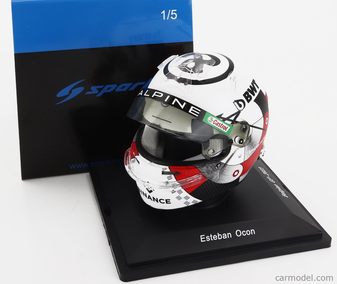 SPARK-MODEL 5HF117 Escala 1/5 | BELL HELMET F1 CASCO HELMET RENAULT ...