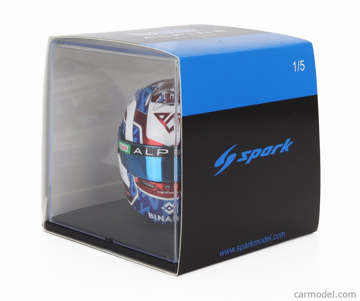 SPARK-MODEL 5HF116 Scale 1/5 | BELL HELMET F1 CASCO HELMET RENAULT A523 ...