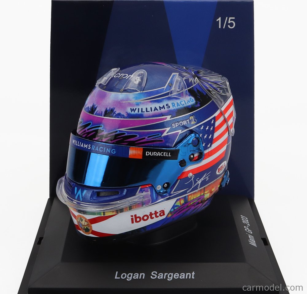 SPARK-MODEL 5HF115 Echelle 1/5 | BELL HELMET F1 CASCO HELMET WILLIAMS ...