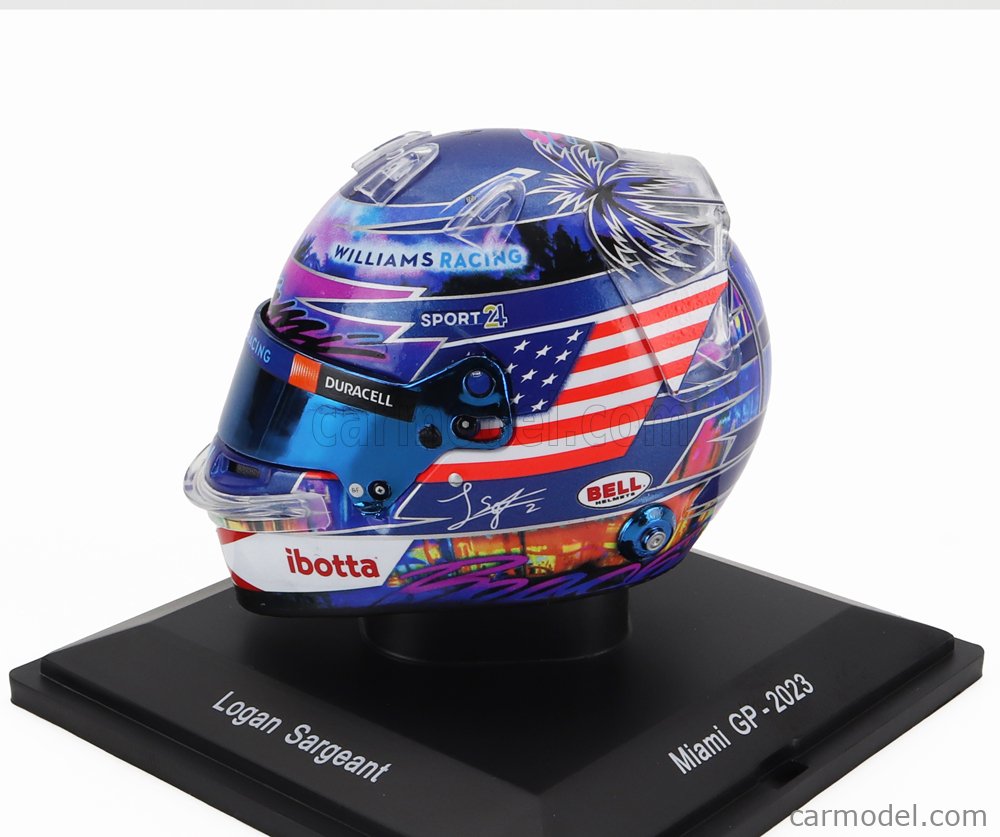 SPARK-MODEL 5HF115 Echelle 1/5 | BELL HELMET F1 CASCO HELMET WILLIAMS ...