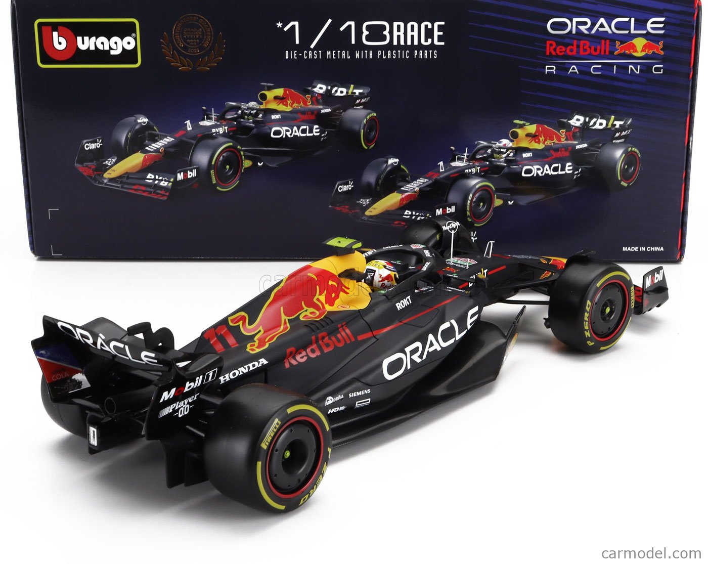 BURAGO 18-18003-PER Escala 1/18 | RED BULL F1 RB19 TEAM ORACLE RED BULL ...