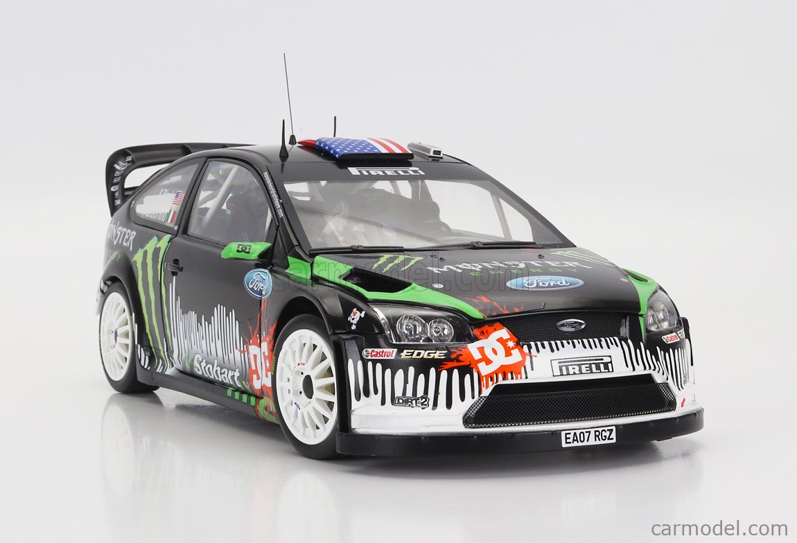 SUN-STAR 03956 Масштаб 1/18 | FORD ENGLAND FOCUS RS WRC07 MONSTER N 0 ...