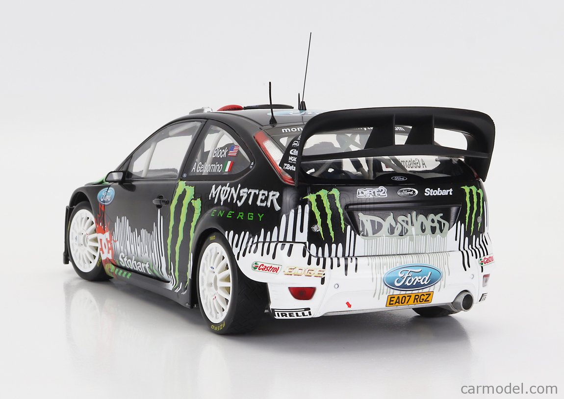 SUN-STAR 03956 Масштаб 1/18 | FORD ENGLAND FOCUS RS WRC07 MONSTER N 0 ...
