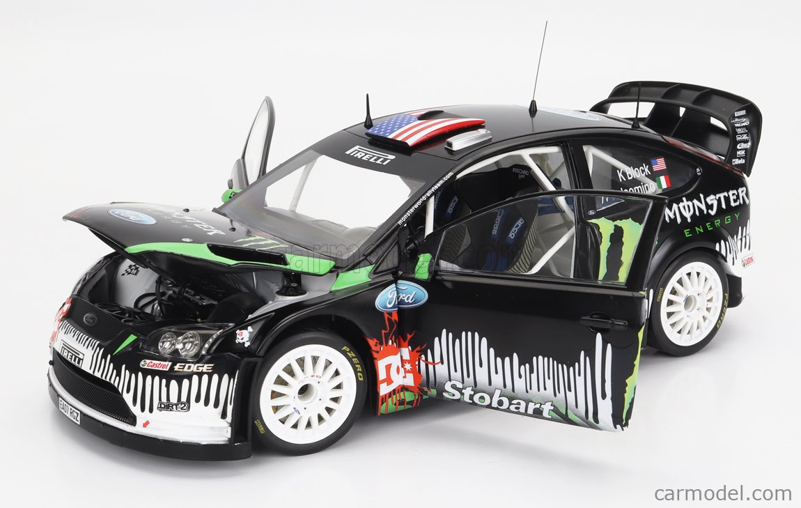 SUN-STAR 03956 Escala 1/18 | FORD ENGLAND FOCUS RS WRC07 MONSTER N 0 ...