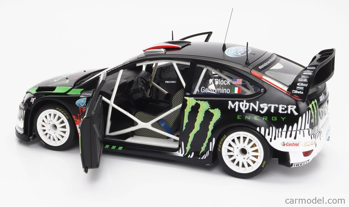 SUN-STAR 03956 Escala 1/18 | FORD ENGLAND FOCUS RS WRC07 MONSTER N 0 ...