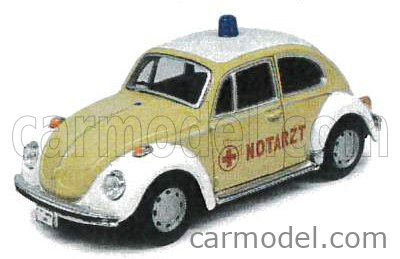 HONGWELL C251XPND-4-11881 Escala 1/43 | VOLKSWAGEN BEETLE NOTARZT 1973 ...