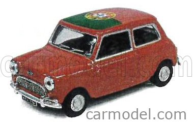 HONGWELL C251XPND-4-41341 Scale 1/43 | MINI COOPER WITH PORTUGAL FLAG ...