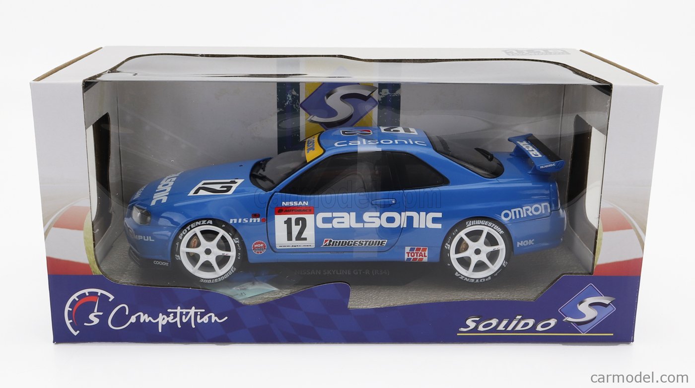 SOLIDO 1804307 Scale 1/18 | NISSAN SKYLINE GT-R (R34) STREETFIGHTER N ...
