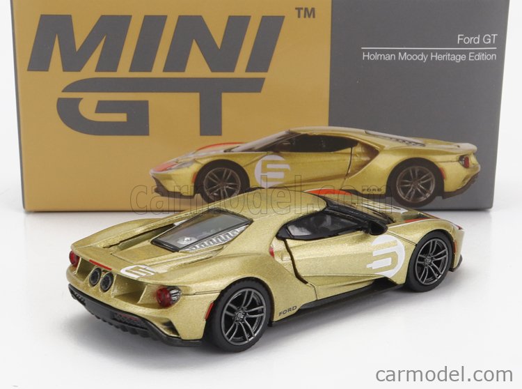 MINI-GT MGT00536-L Scale 1/64 | FORD USA GT HERITAGE EDITION N 5 HOLMAN ...