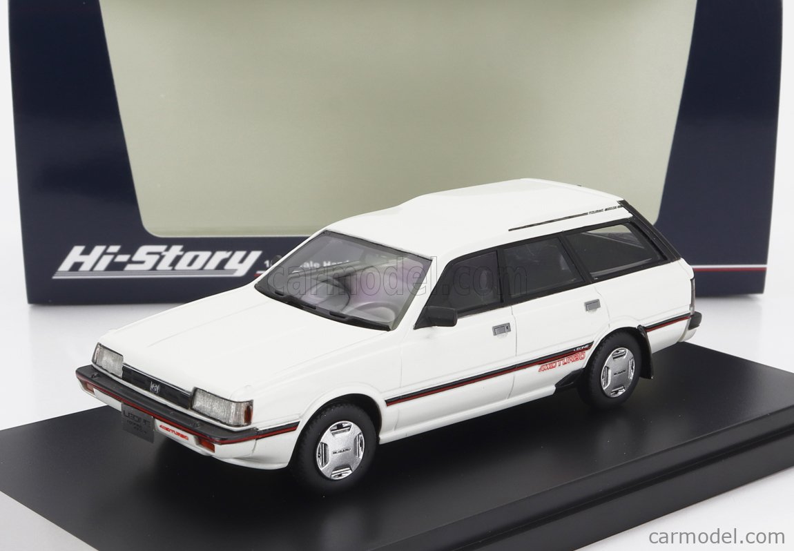 HI-STORY HS355-WH Masstab: 1/43 | SUBARU LEONE TOURING WAGON 1984 WHITE