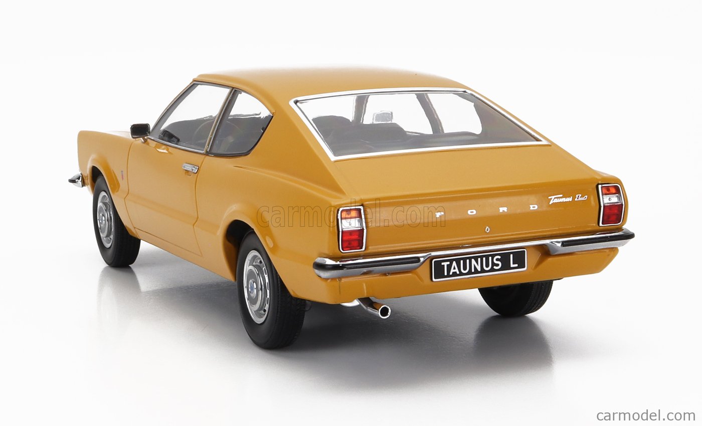 KK-SCALE KKDC181001 Echelle 1/18 | FORD ENGLAND TAUNUS L COUPE 1971 OCHRE