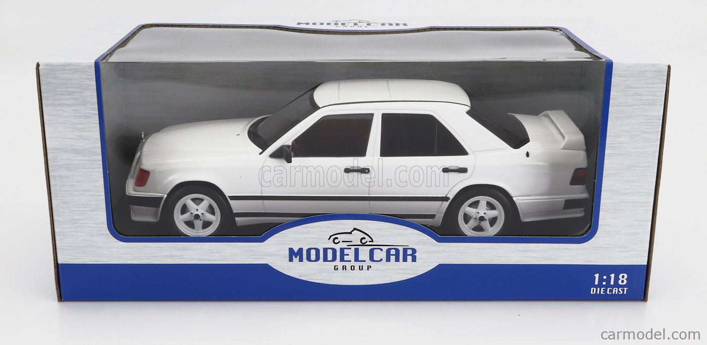 MCG MCG18343 Scale 1/18 | MERCEDES BENZ E-CLASS (W124) 1986 WHITE
