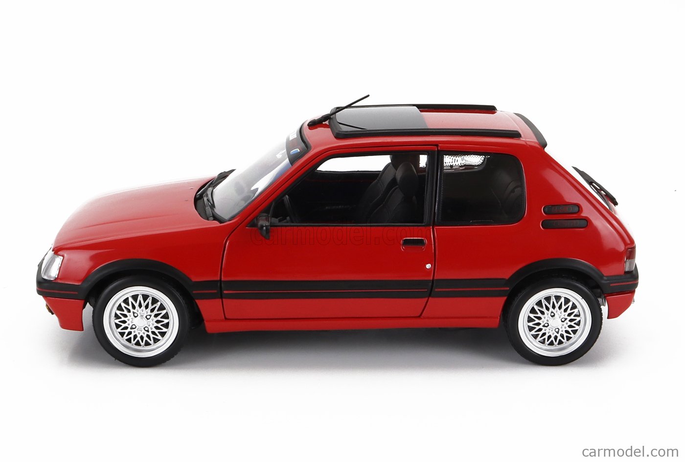NOREV 184846 Scale 1/18 | PEUGEOT 205 1.9 GTi PTS RIMS 1992 RED NOREV 184846 Scale 1/18 | PEUGEOT 205 1.9 GTi PTS RIMS 1992 RED