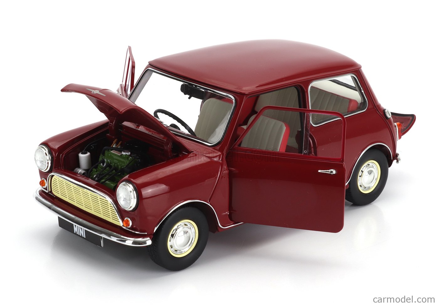 KYOSHO 08964R Scale 1/18 | MORRIS MINI MINOR 1964 CHERRY RED