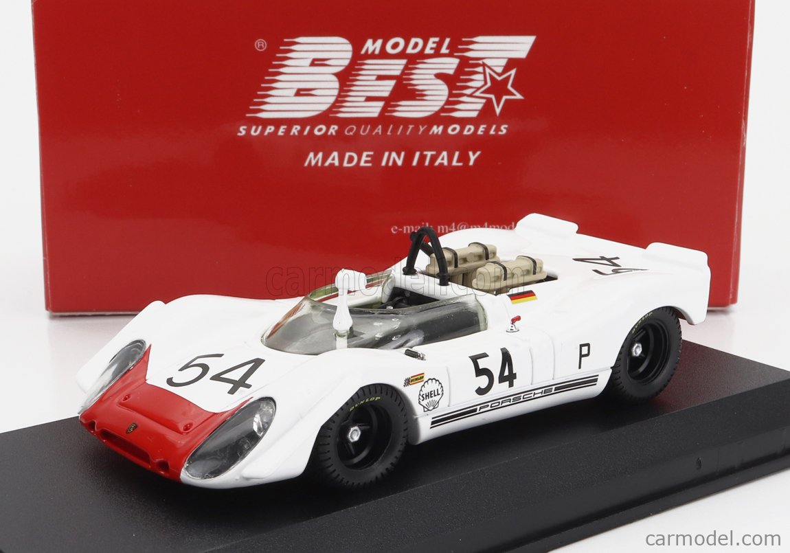 BEST-MODEL 9041/2 Scale 1/43 | PORSCHE 908/02 SPIDER N 54 6h BRANDS ...