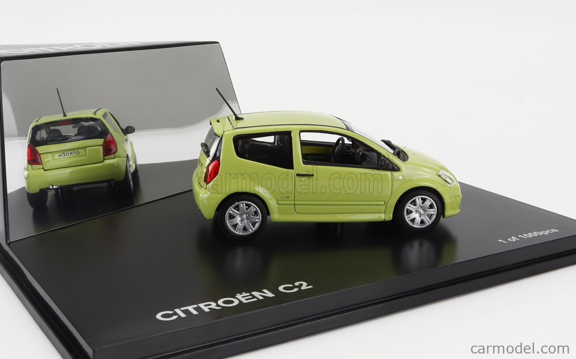 NOREV 155203 Echelle 1/43 | CITROEN C2 2002 YELLOW GREEN