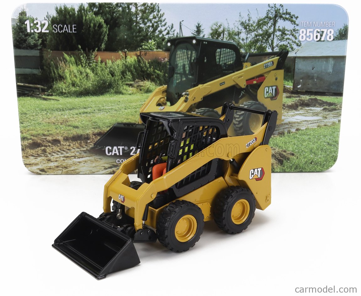 DM-MODELS 85678 Scale 1/32 | CATERPILLAR CAT272D3 RUSPA GOMMATA - SKID ...