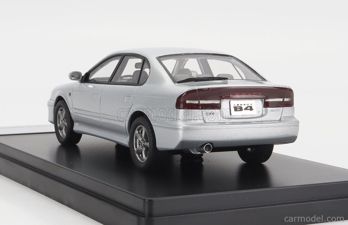 HI-STORY HS367-SL Scale 1/43 | SUBARU LEGACY B4 RSK 2001 SILVER