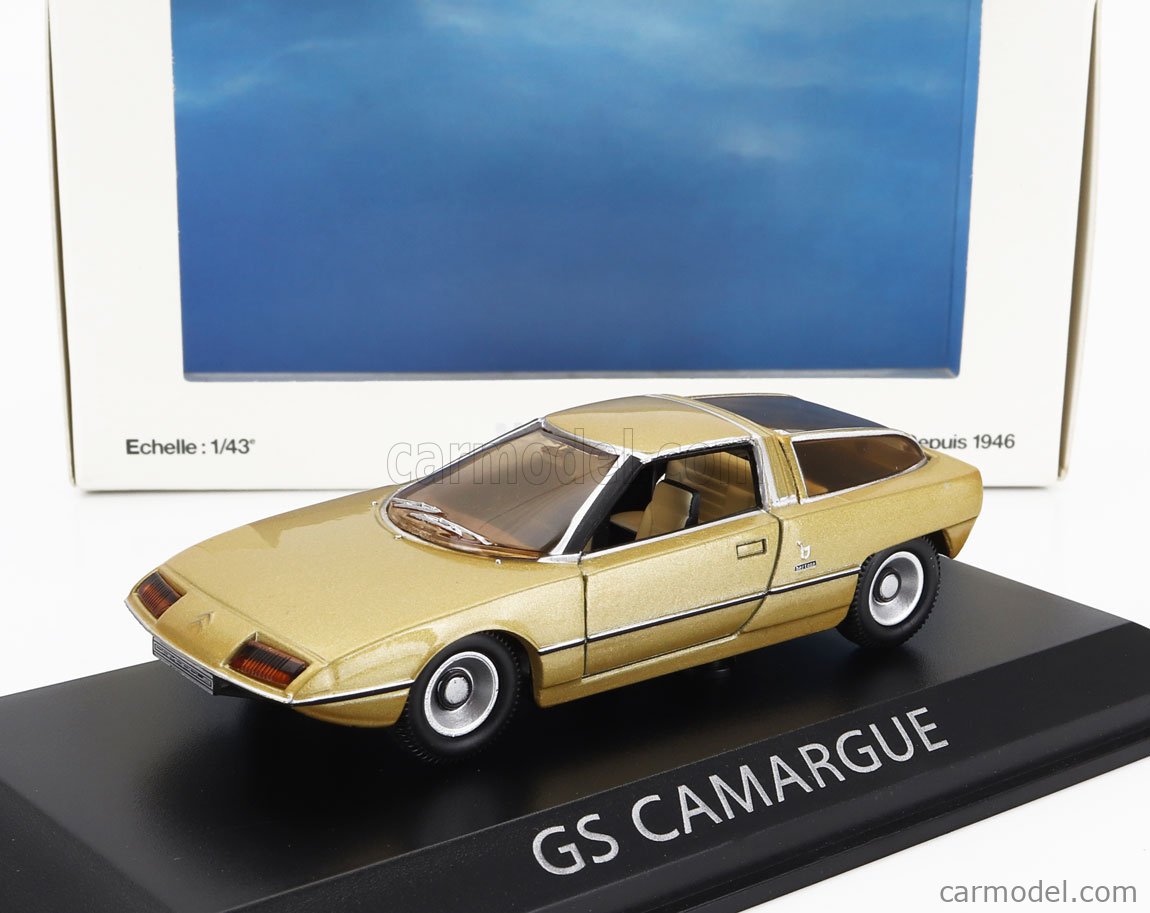NOREV 158201 Scale 1/43 | CITROEN GS CAMARGUE BERTONE 1972 GOLD MET