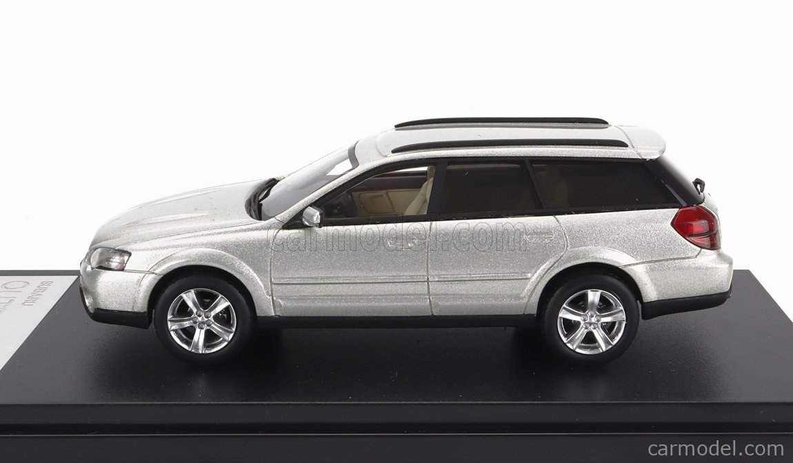 HI-STORY HS339-GL Scale 1/43 | SUBARU OUTBACK 3.OR 2004 GREY MET