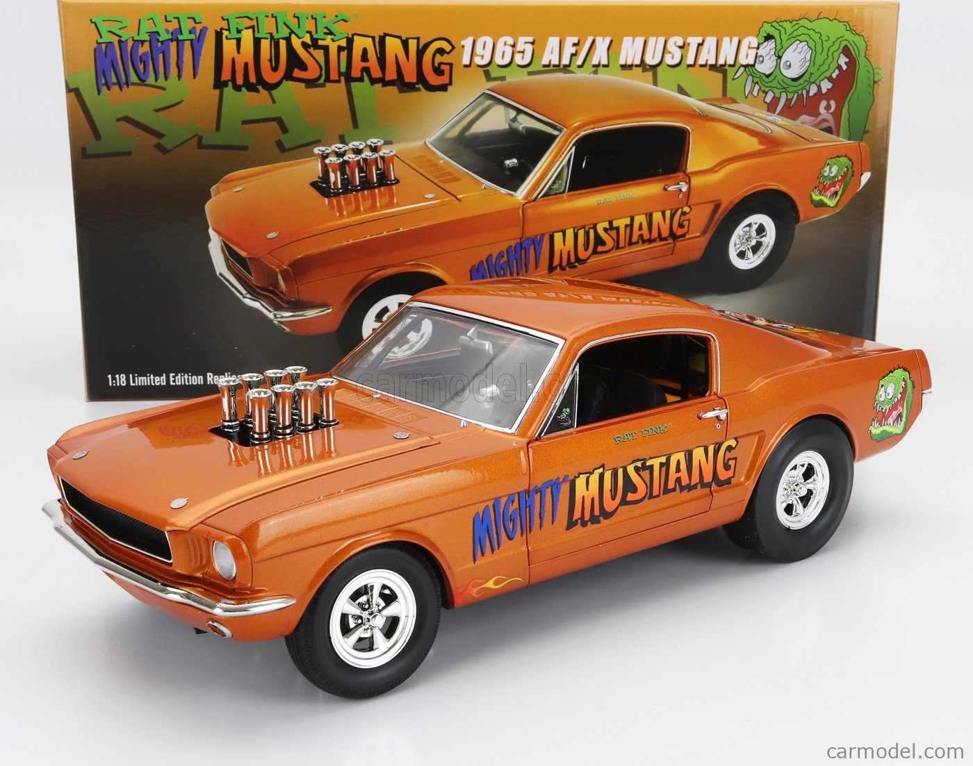 ACME-MODELS A1801860 Scale 1/18 | FORD USA MUSTANG A/FX COUPE N 0 RAT ...
