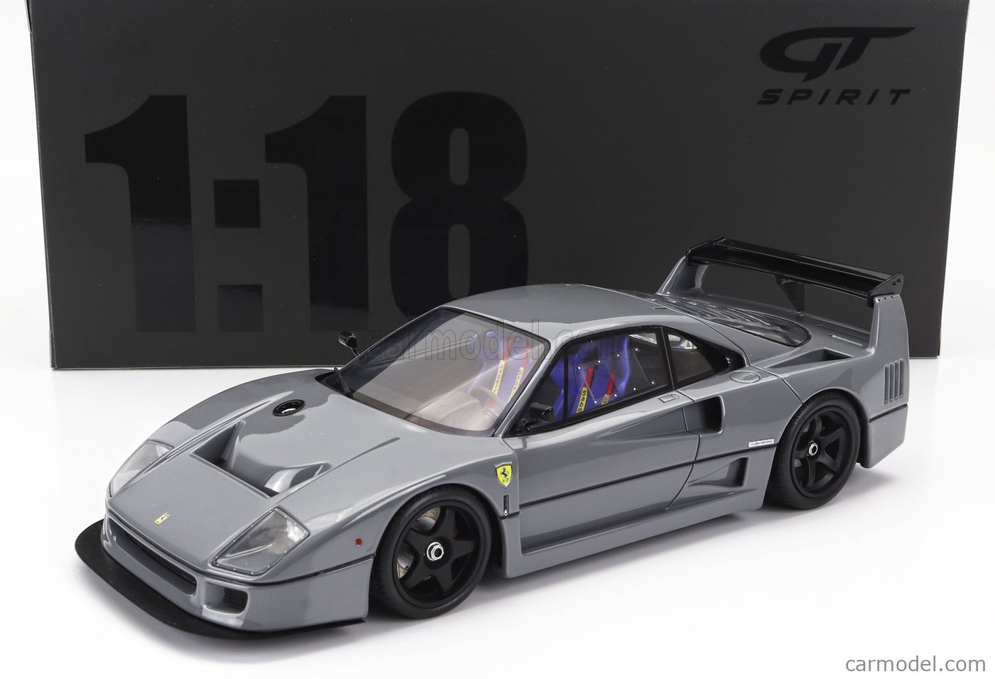 GT-SPIRIT GT442 Scala 1/18 | FERRARI F40 COMPETIZIONE 1989 NARDO GREY
