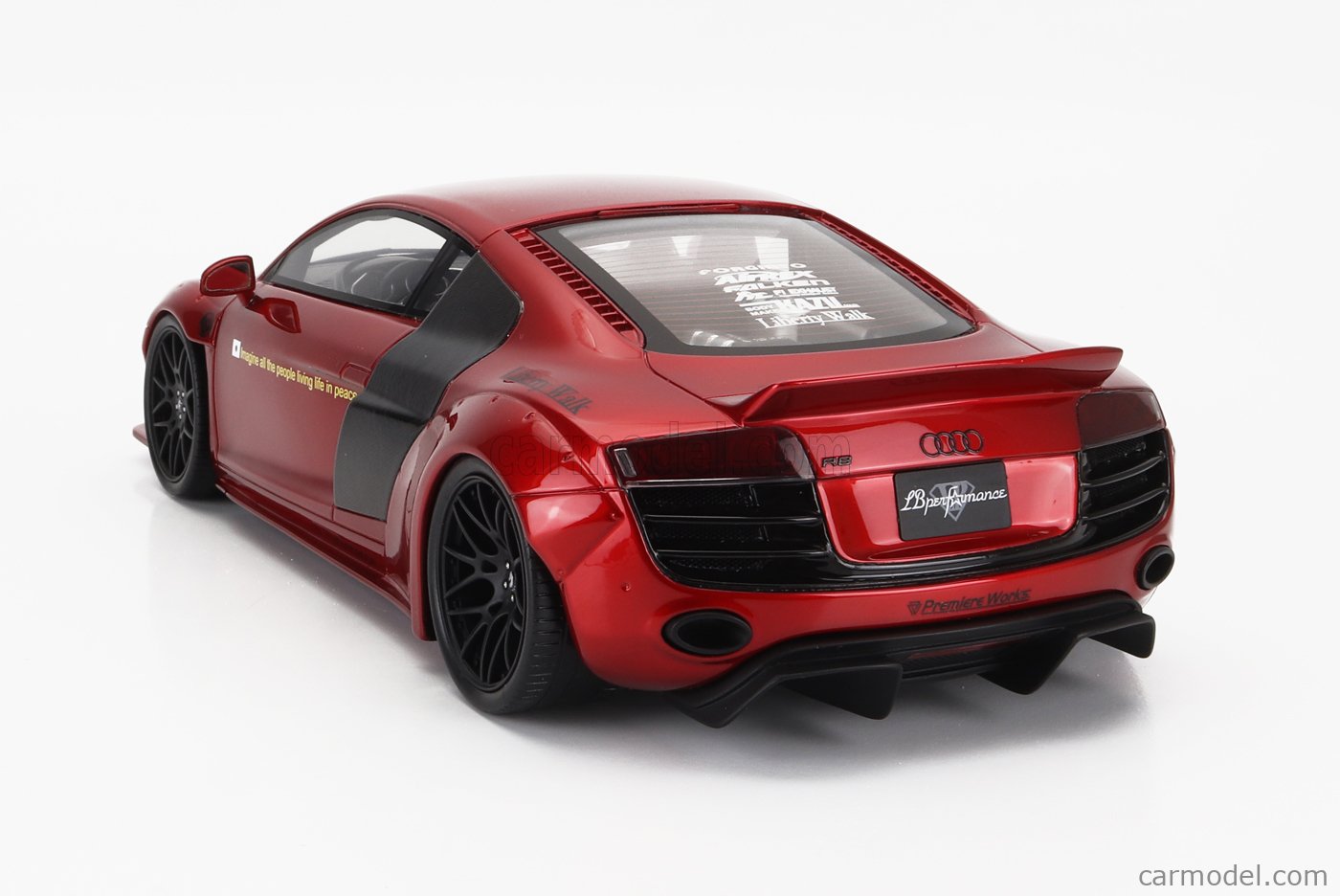 GT-SPIRIT GT892 Scale 1/18 | AUDI R8 LB WORKS 2022 CANDY RED