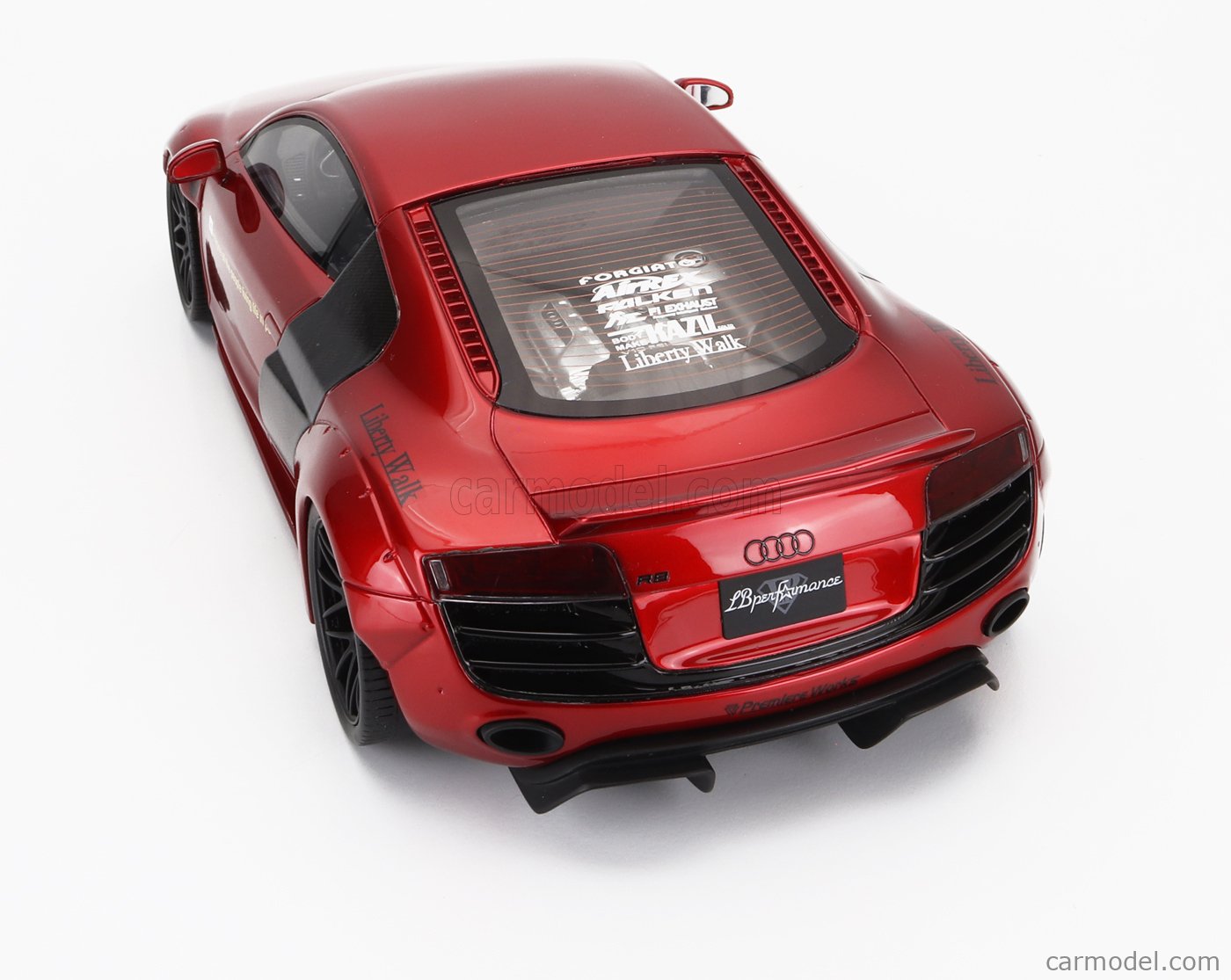 GT-SPIRIT GT892 Scale 1/18 | AUDI R8 LB WORKS 2022 CANDY RED