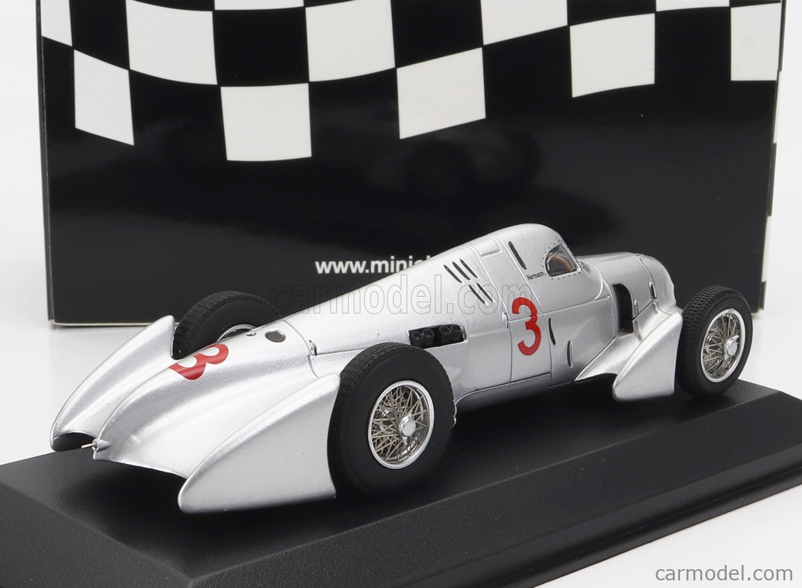 MINICHAMPS 410354003 Scale 1/43 | AUTO UNION F1 TYPE B N 3 AVUS RENNEN ...