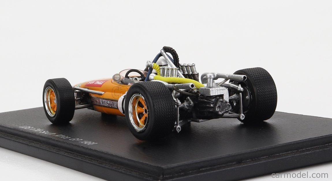 SPARK-MODEL S2978 Масштаб 1/43 | LDS F1 MK3 N 18 SOUTH AFRICA GP 1968 ...