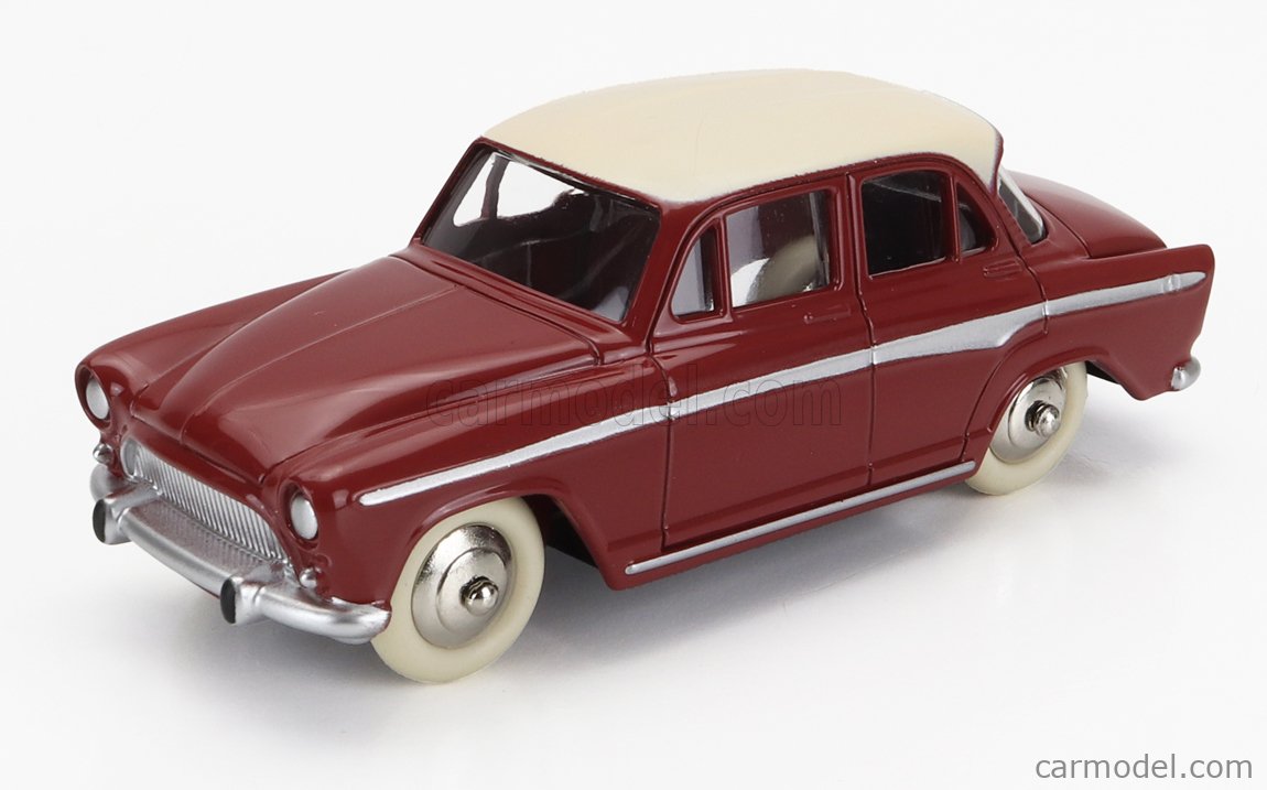EDICOLA 544 Echelle 1/43 | SIMCA P60 ARONDE BORDEAUX CREAM