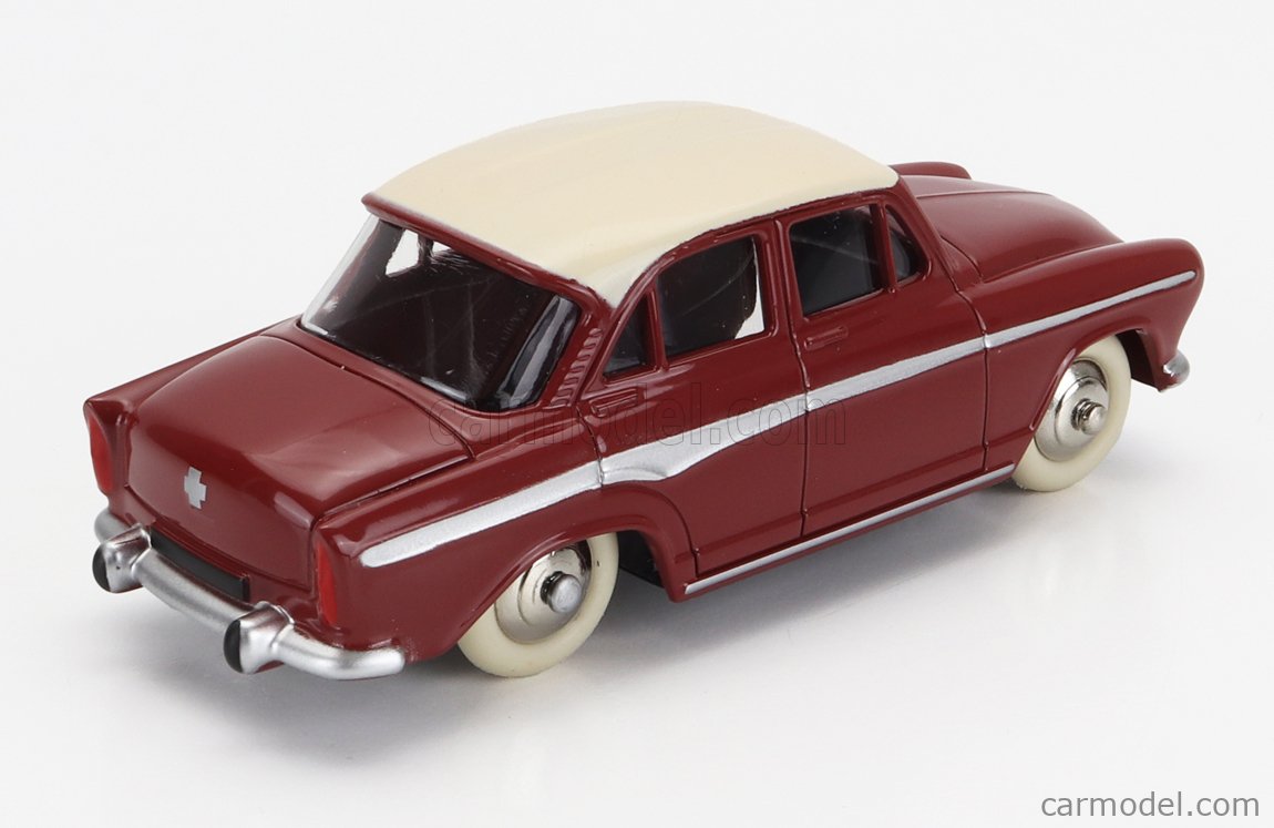 EDICOLA 544 Scale 1/43 | SIMCA P60 ARONDE BORDEAUX CREAM