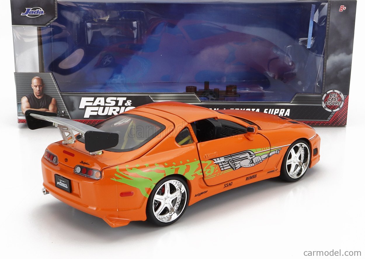 JADA 253205001-30738 Scala 1/24 | TOYOTA BRIAN'S SUPRA MKIV SPIDER 1995 ...