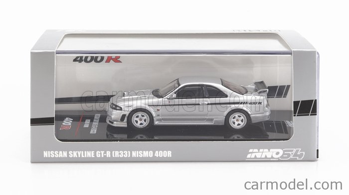 INNO-MODELS IN64-400R-SIL Scala 1/64 | NISSAN SKYLINE GT-R (R33) NISMO ...