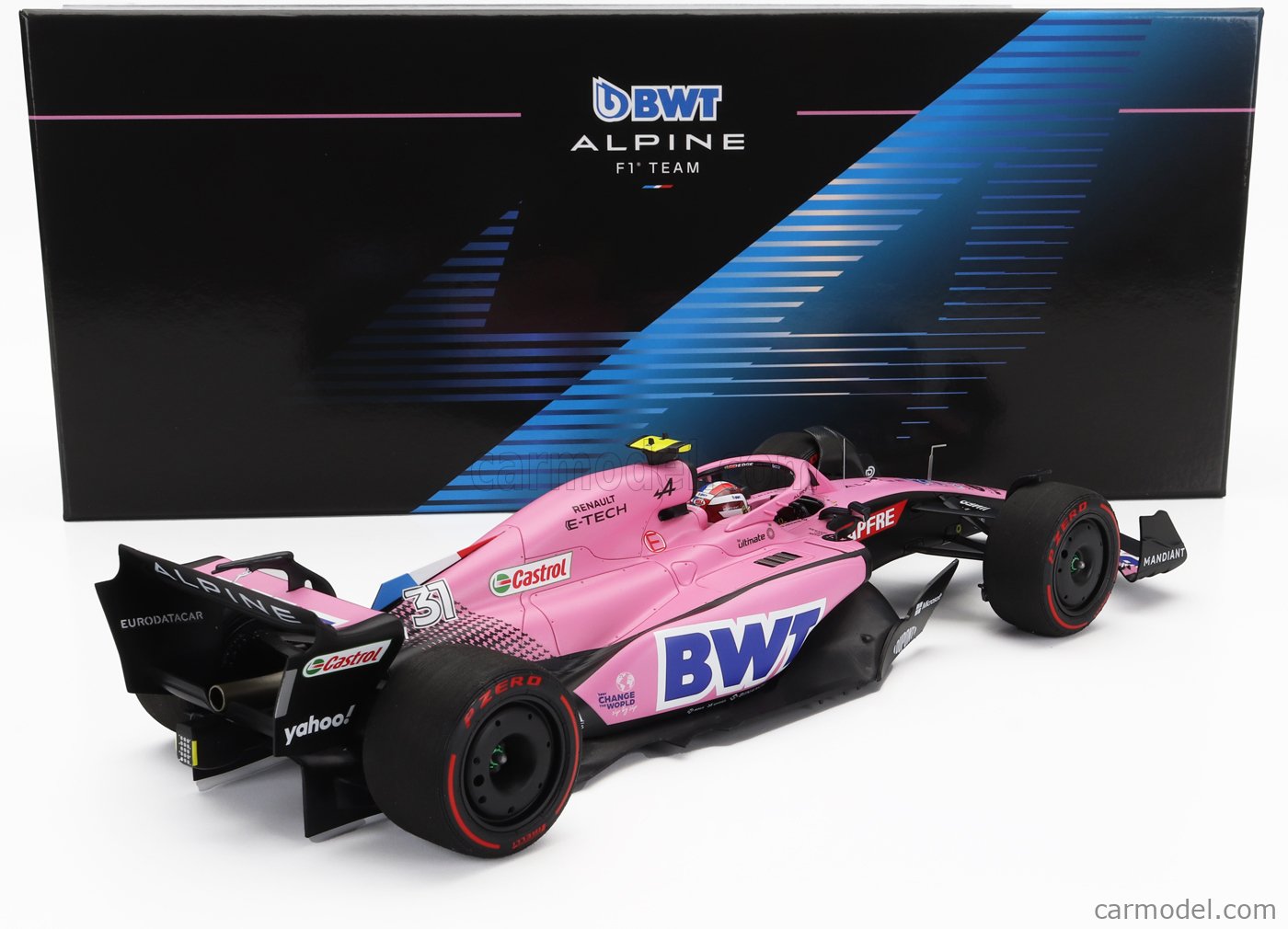 MINICHAMPS 147220131 Scale 1/18 | ALPINE F1 A522 TEAM ALPINE BWT N 31 ...