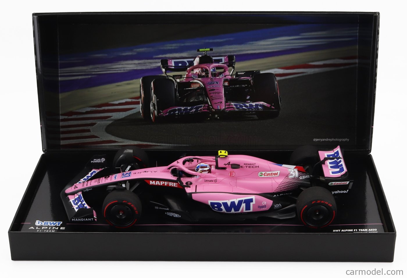 MINICHAMPS 147220131 Scale 1/18 | ALPINE F1 A522 TEAM ALPINE BWT N 31 ...