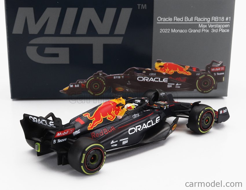 MINI-GT MGT00550-L Scale 1/64 | RED BULL F1 RB18 TEAM ORACLE RED BULL ...