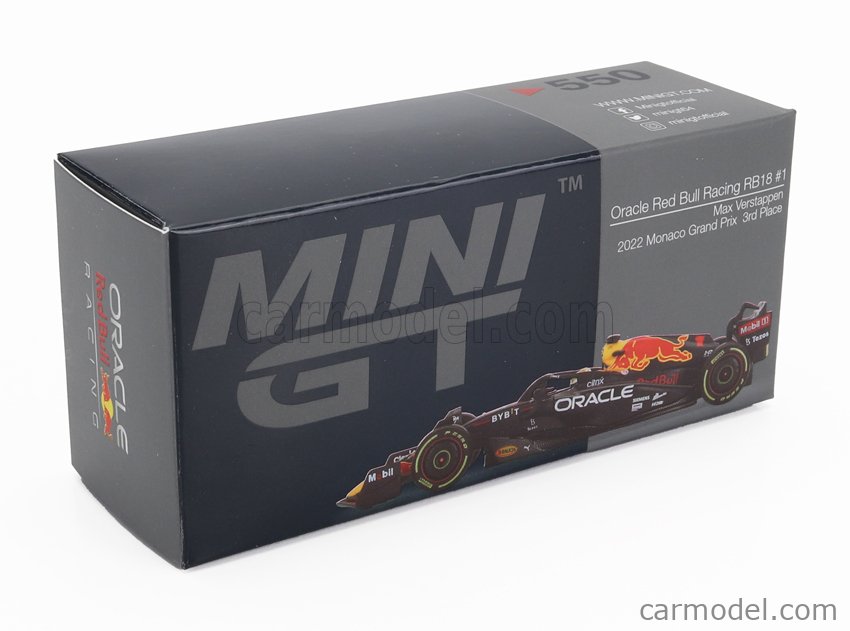MINI-GT MGT00550-L Scale 1/64 | RED BULL F1 RB18 TEAM ORACLE RED BULL ...