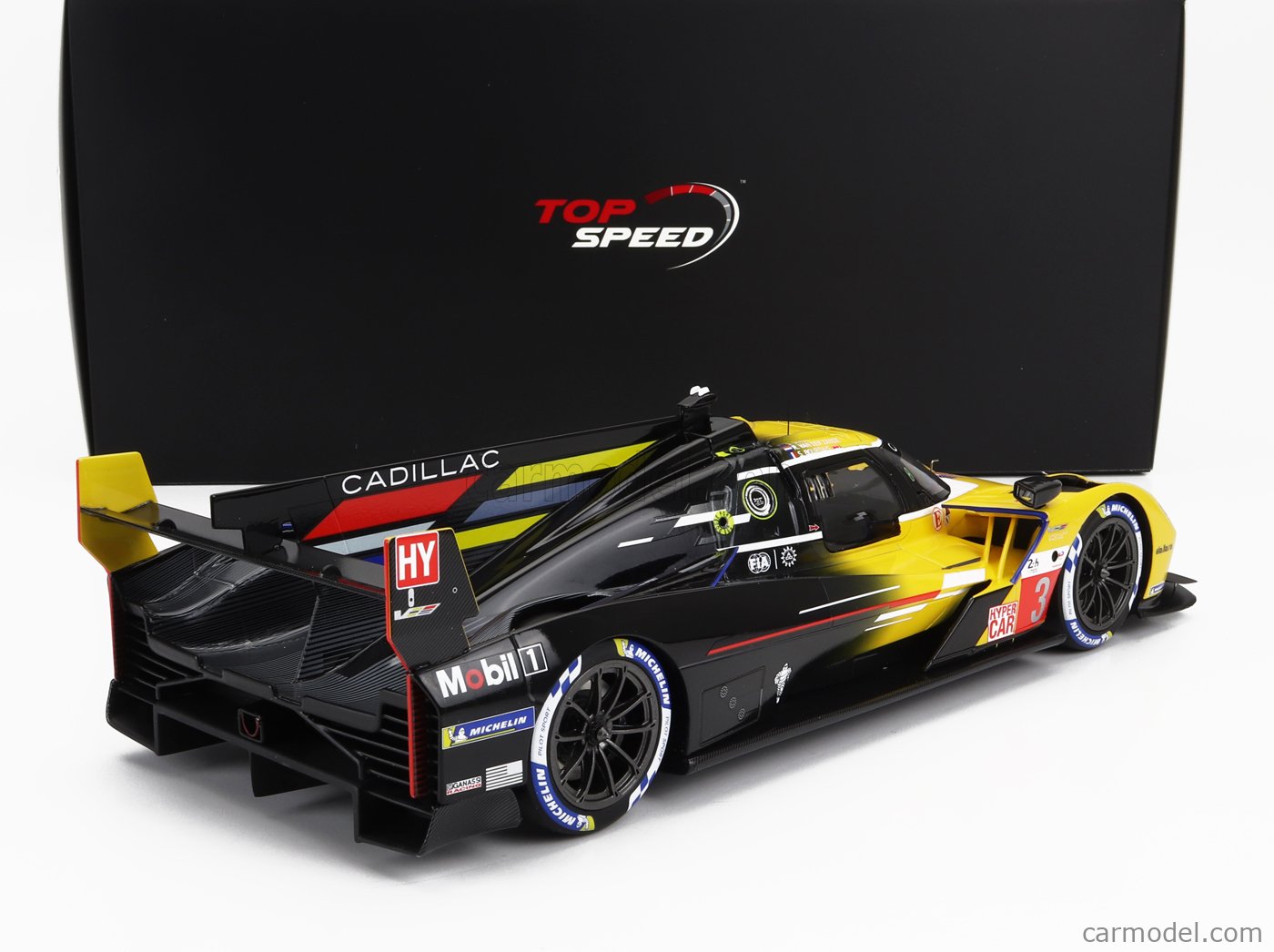 TRUESCALE TS0516 Scale 1/18 | CADILLAC V-SERIES-R LMC55R 5.5L V8 TEAM CADILLAC RACING N 3 4th ...