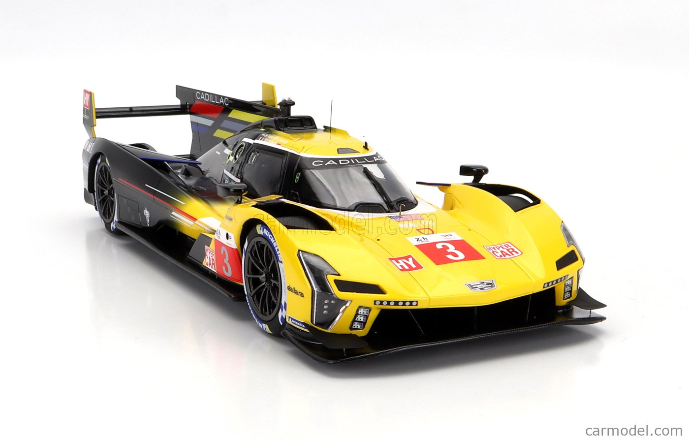 TRUESCALE TS0516 Scale 1/18 | CADILLAC V-SERIES-R LMC55R 5.5L V8 TEAM CADILLAC RACING N 3 4th ...