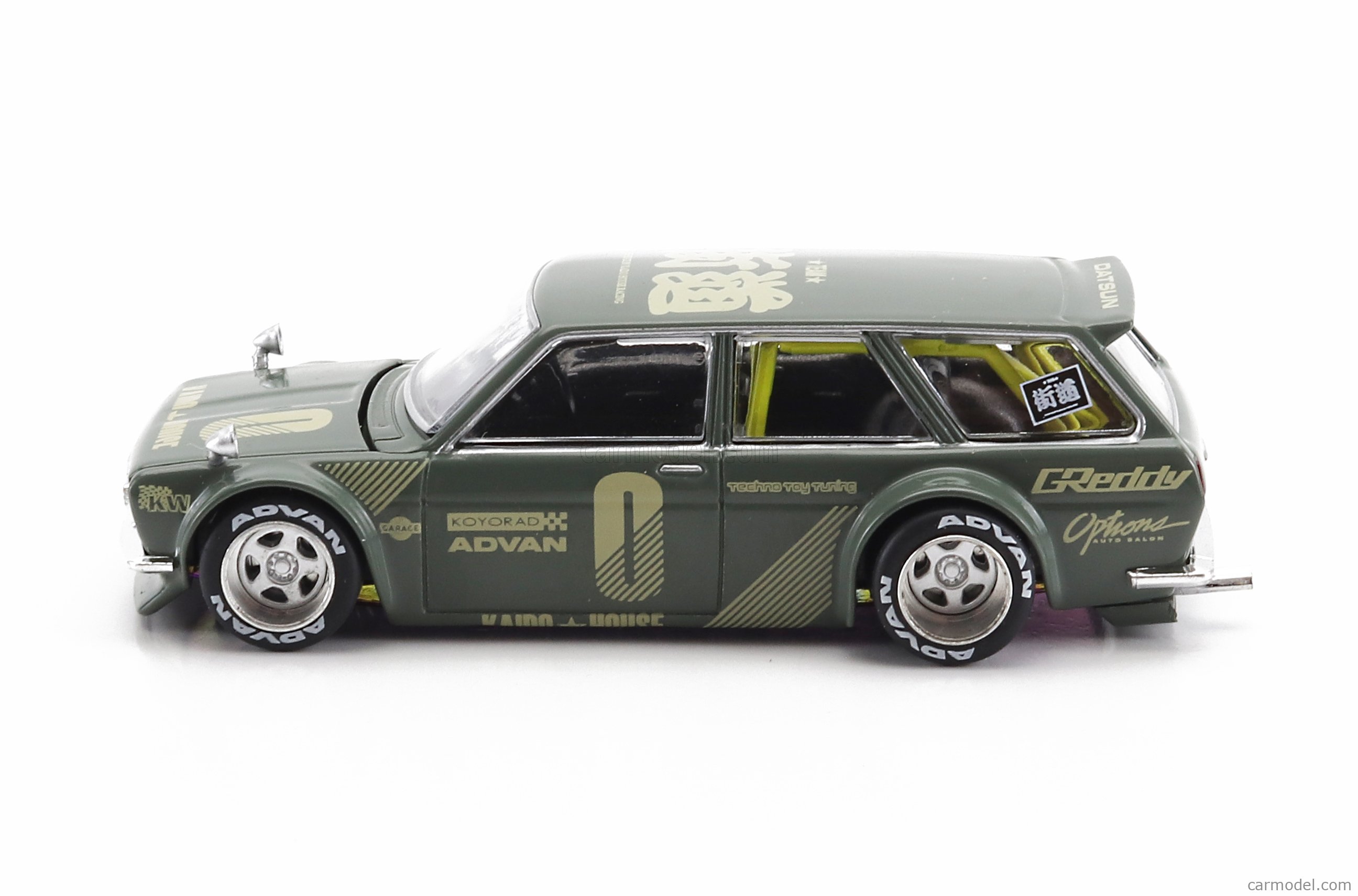 MINI-GT KHMG010 Scale 1/64 | DATSUN 510 KAIDO HOUSE DESIGNED BY JUN ...