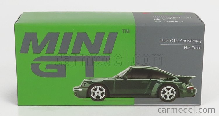 TRUESCALE MGT00385-MJ Scale 1/64 | PORSCHE 911 964 RUF CTR COUPE 1987 GREEN