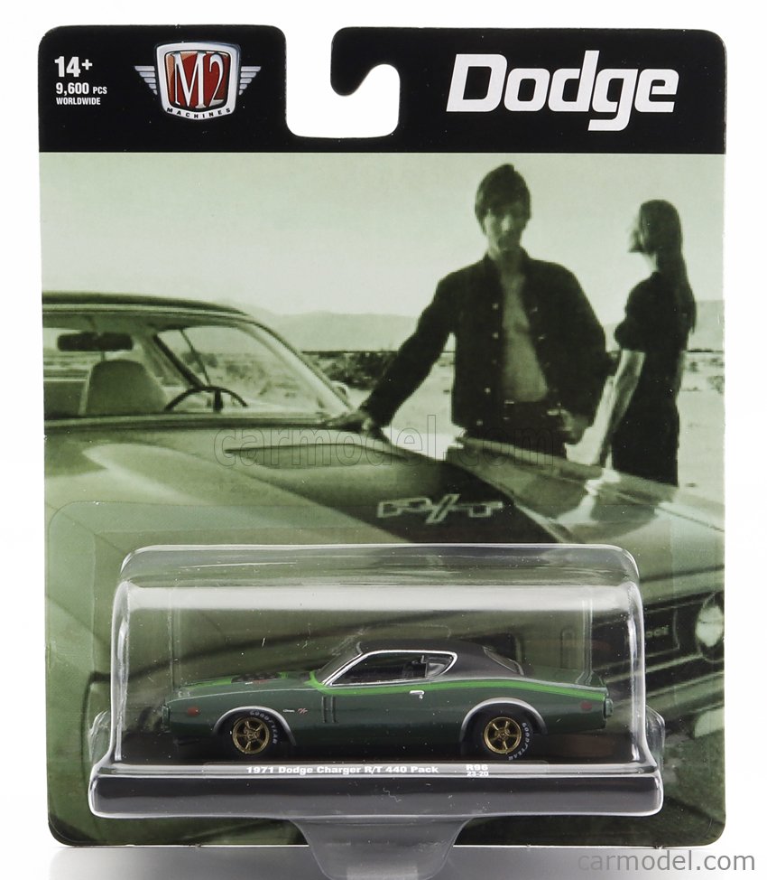 M2-MACHINES 11228-96-CHARGER Scale 1/64 | DODGE CHARGER R/T COUPE 440 ...