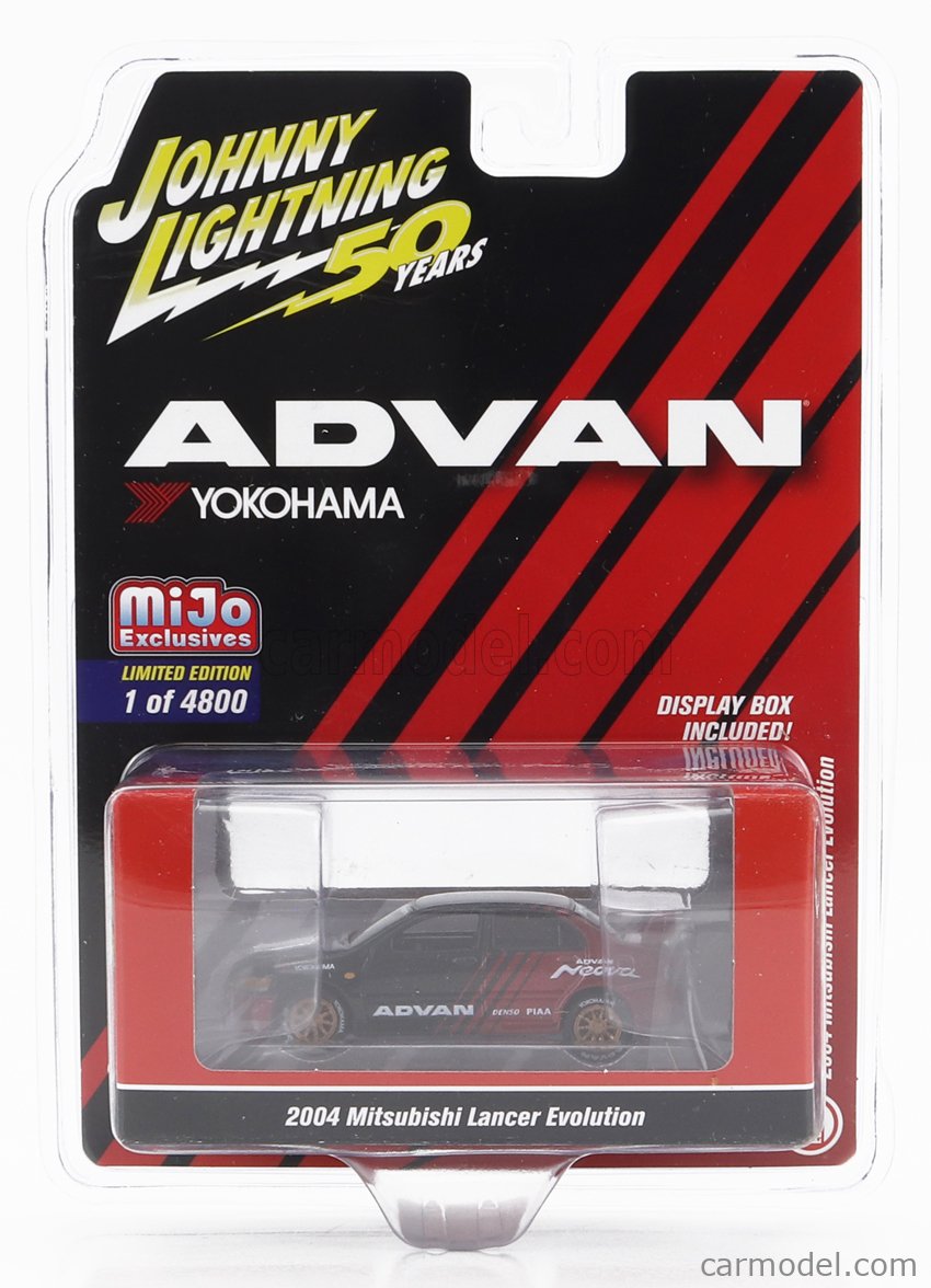 JOHNNY LIGHTNING JLCP7216 Scale 1/64 | MITSUBISHI LANCER EVOLUTION ...