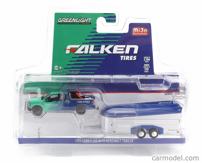 GREENLIGHT 51244 Scale 1/64 | FORD USA F-150 PICK-UP WITH AEROVAULT ...