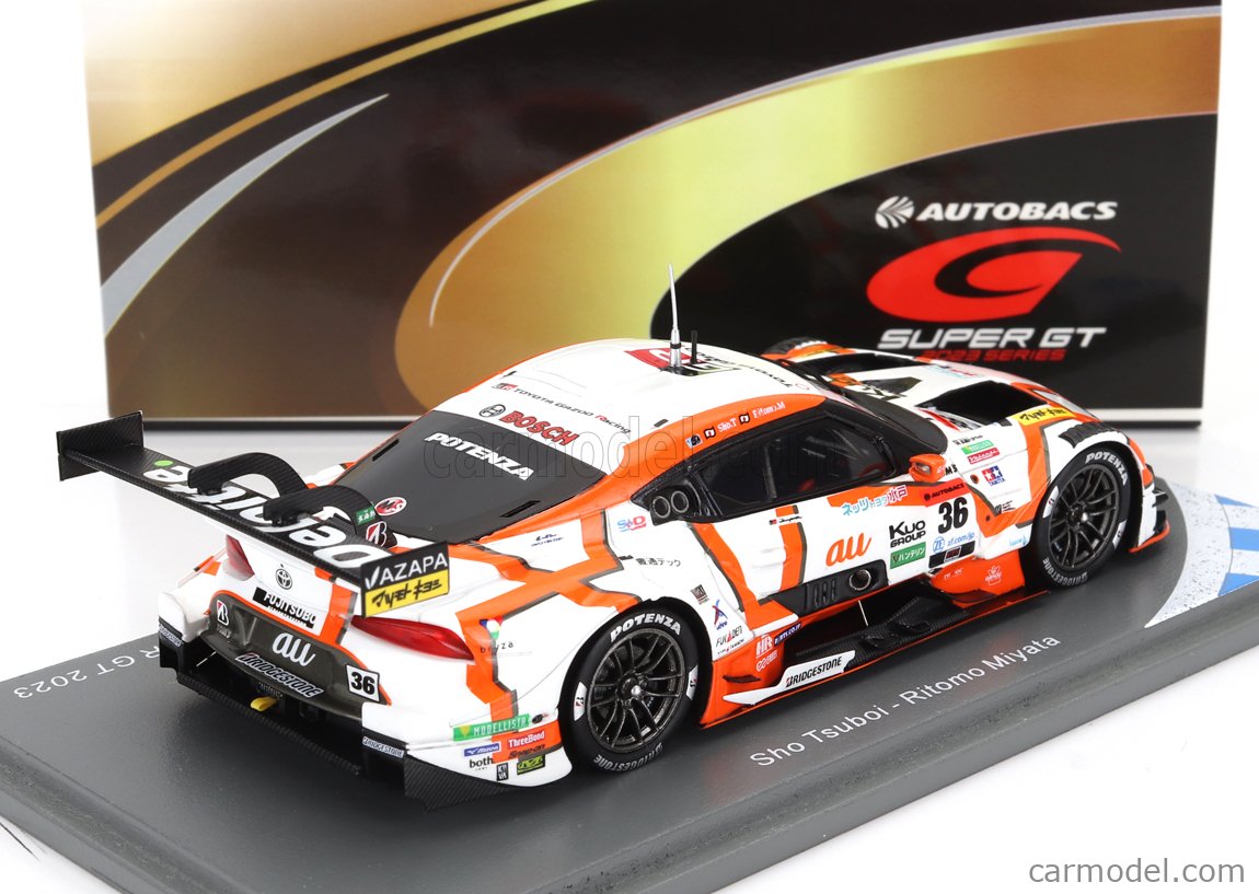 SPARK-MODEL 43SGT2023 Echelle 1/43 | TOYOTA GR SUPRA TEAM TOM'S N 36 ...