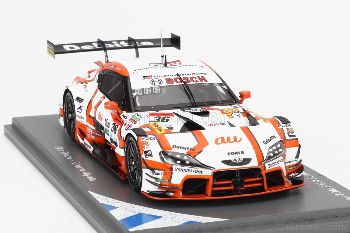 SPARK-MODEL 43SGT2023 Echelle 1/43 | TOYOTA GR SUPRA TEAM TOM'S N 36 ...