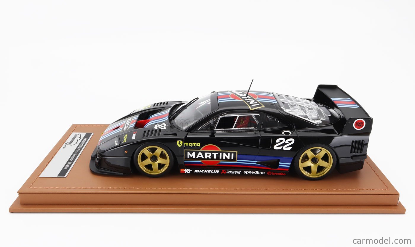 TECNOMODEL TM18-286N Masstab: 1/18 | FERRARI F40 LM MARTINI RACING N 22 ...