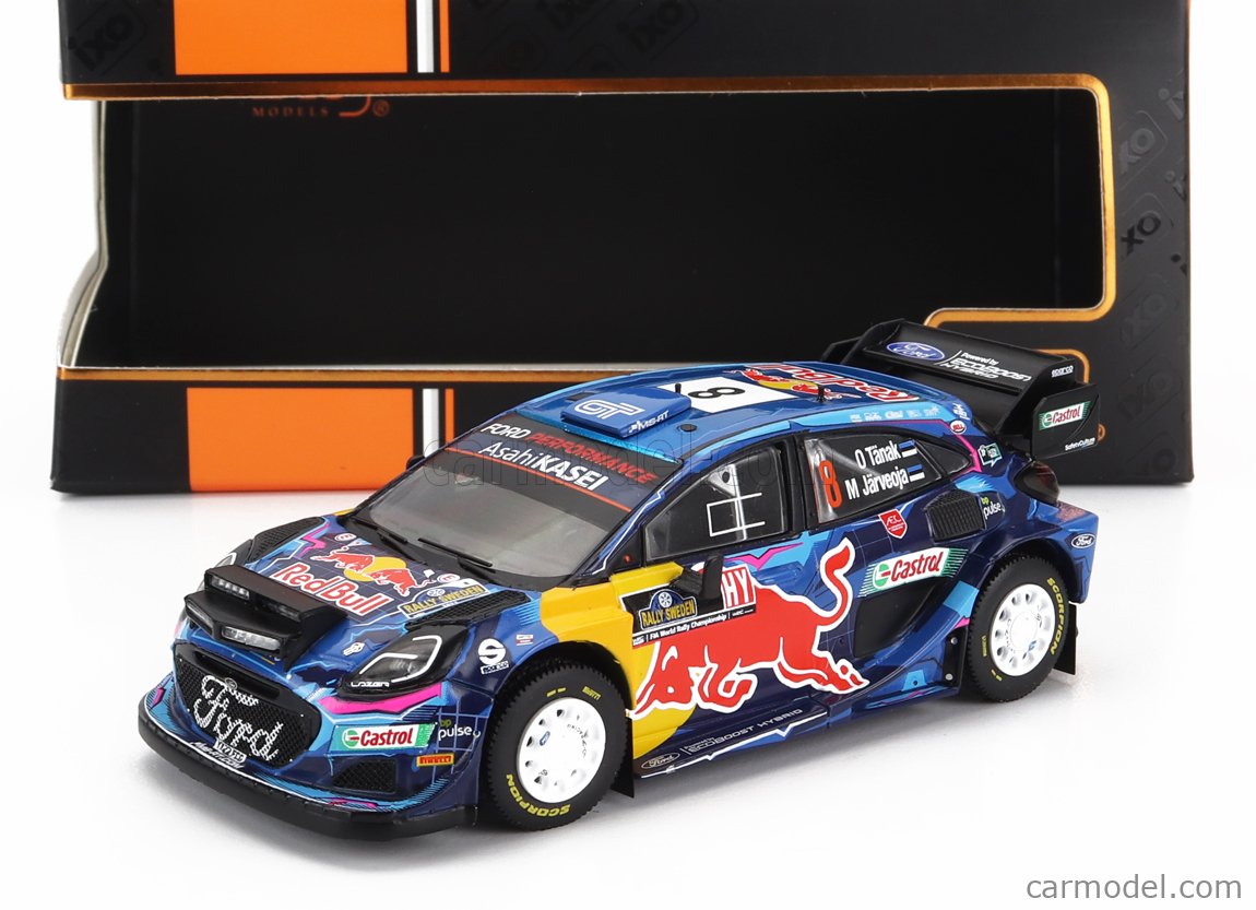 IXO-MODELS RAM893.22 Scale 1/43 | FORD ENGLAND PUMA RALLY1 TEAM RED ...